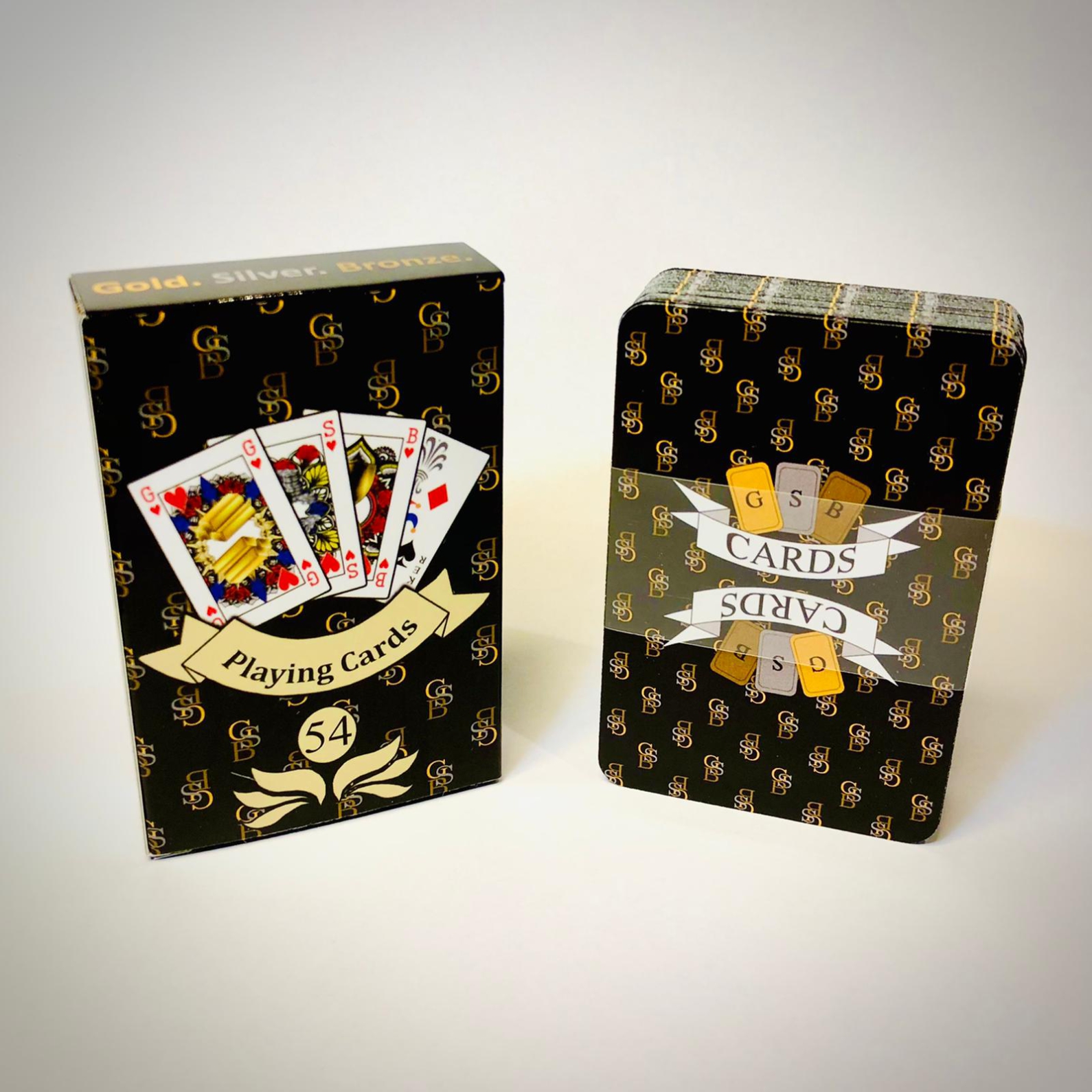 GSB Signature Black Playing Cards (bridge) – GSB Playing Cards